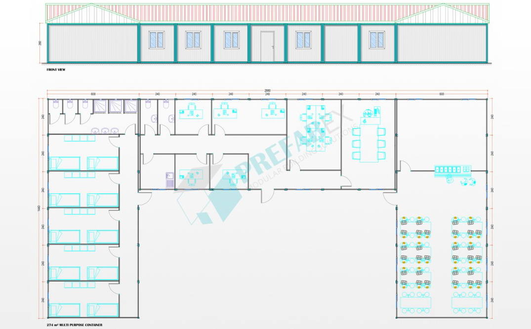 Portable offices & Housing | Modular office | Prefab | Accommodation