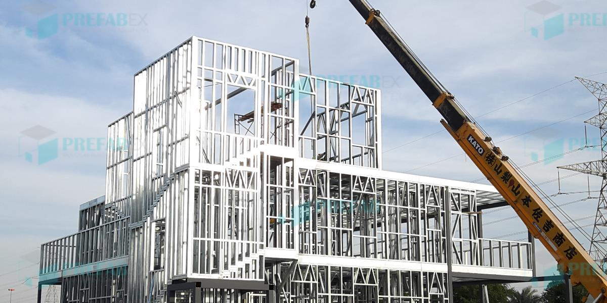 Luxury prefabricated office | Steel Frame Office | Modern | Modular ...