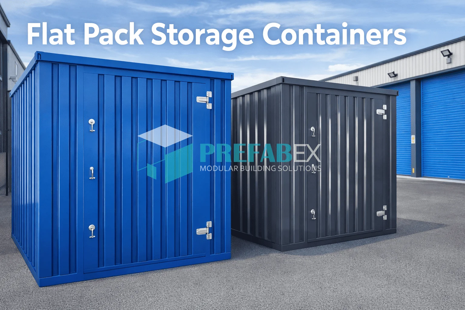 Containerized Flat Pack Storage Units in Panama | Flat Pack Storage ...