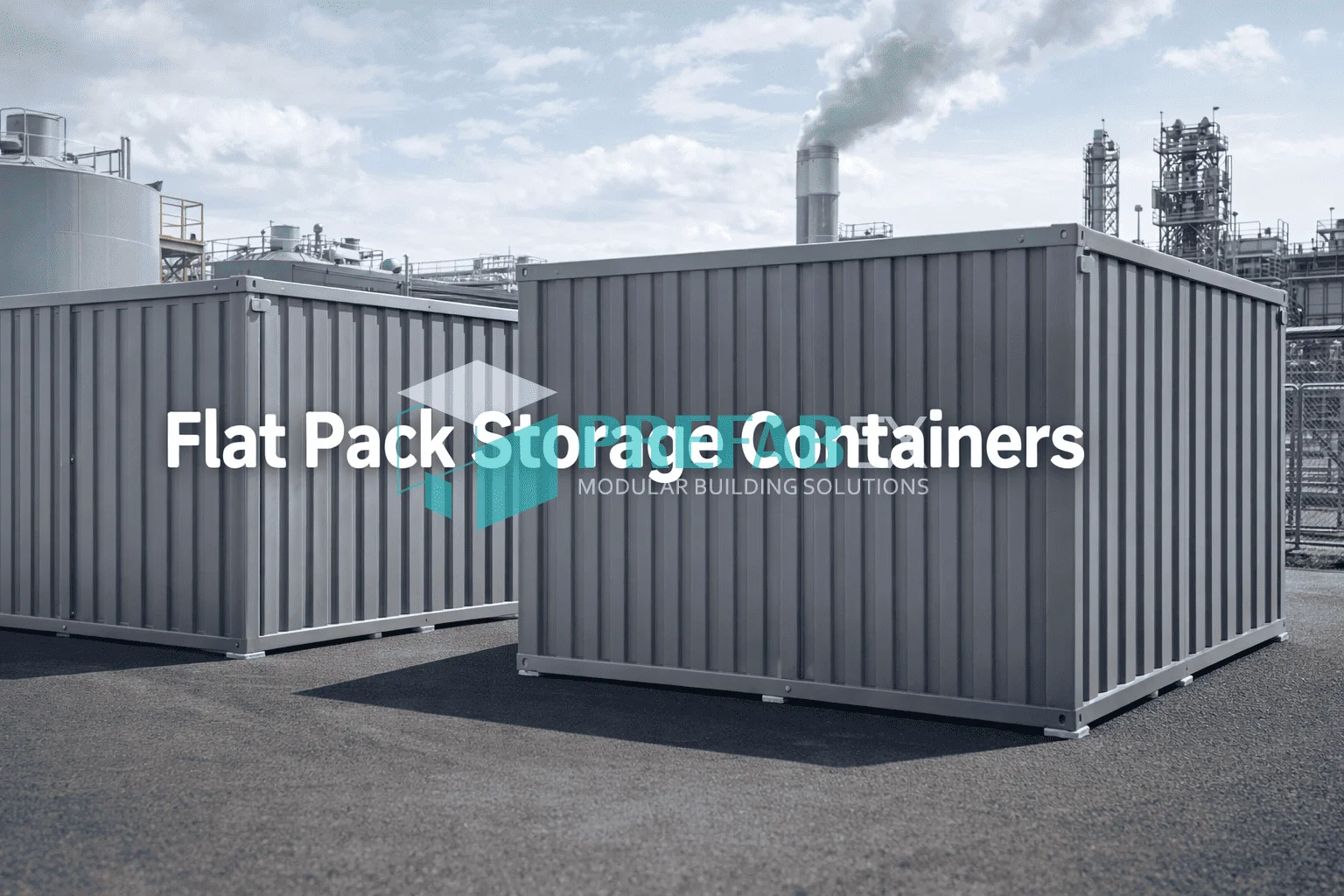 Containerized Flat Pack Storage Units in Denmark | Flat Pack Storage ...