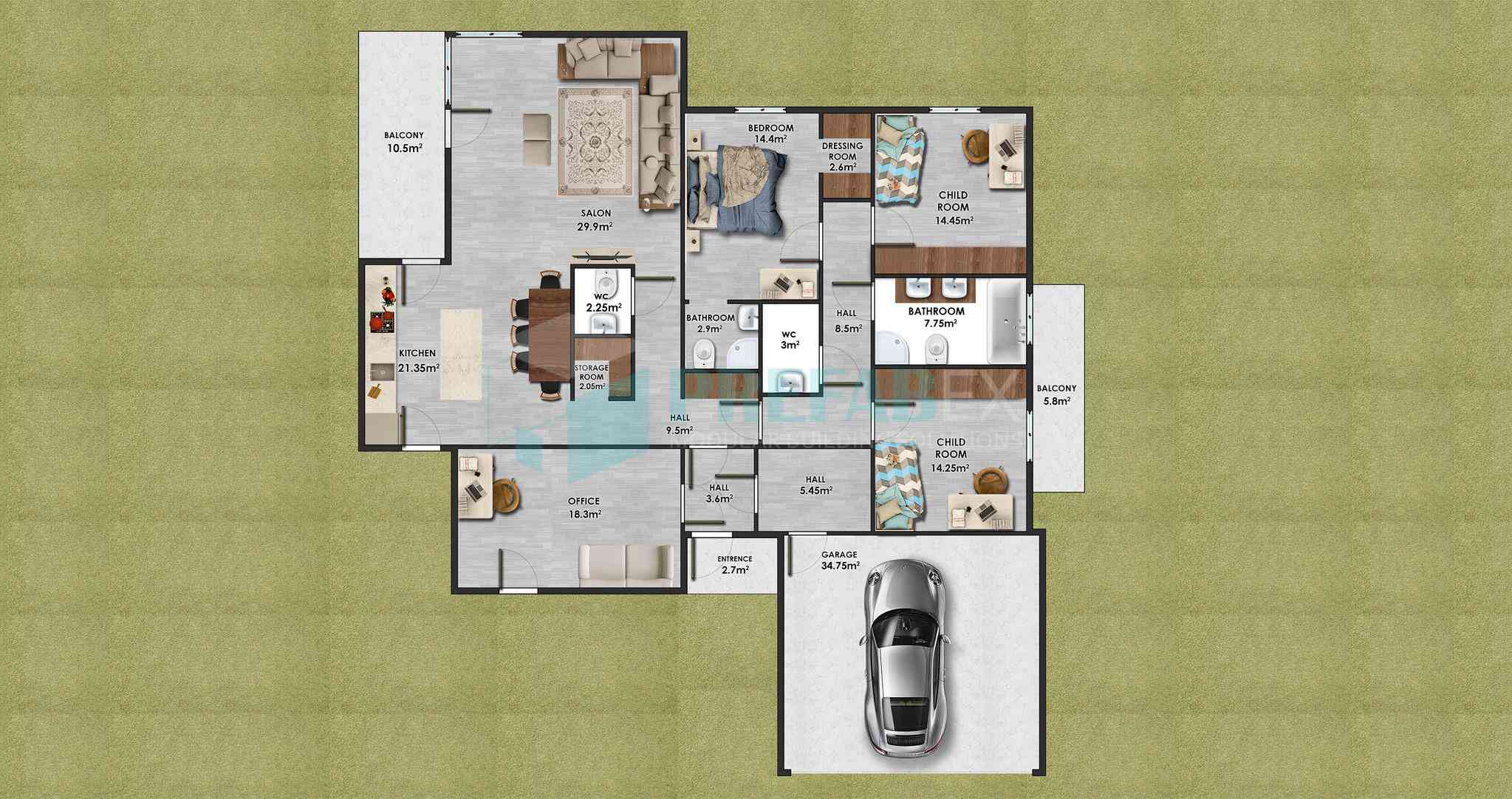 Homes with Steel Frame Structure | Steel House Kit & Floor Plans