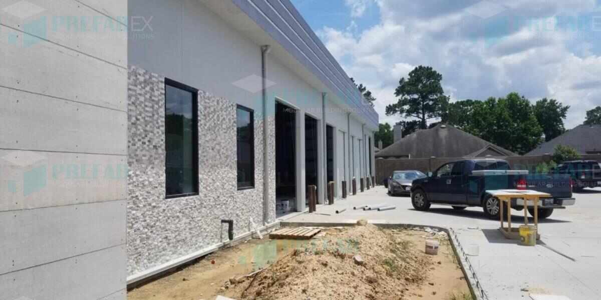 Pre-engineered Steel Building for Automotive Shop | USA | Metal Auto ...