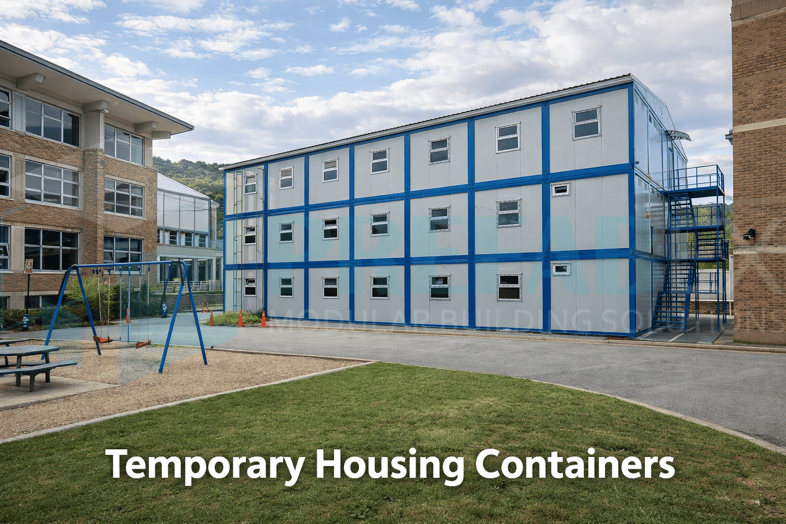 Temporary Housing Containers for Students & Workers