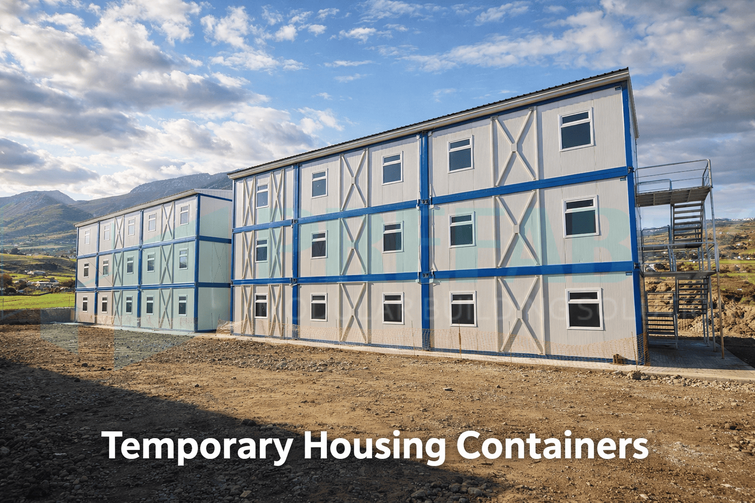 Temporary Housing Containers for Students & Workers