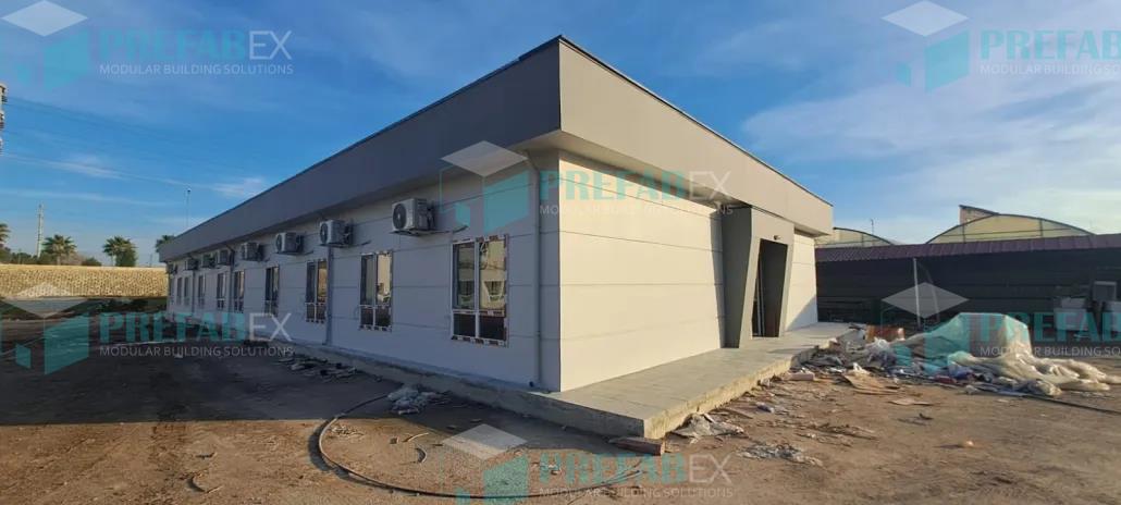 8-Person Prefab Office | 120 m² Modular Workspace & Offices for 8 People