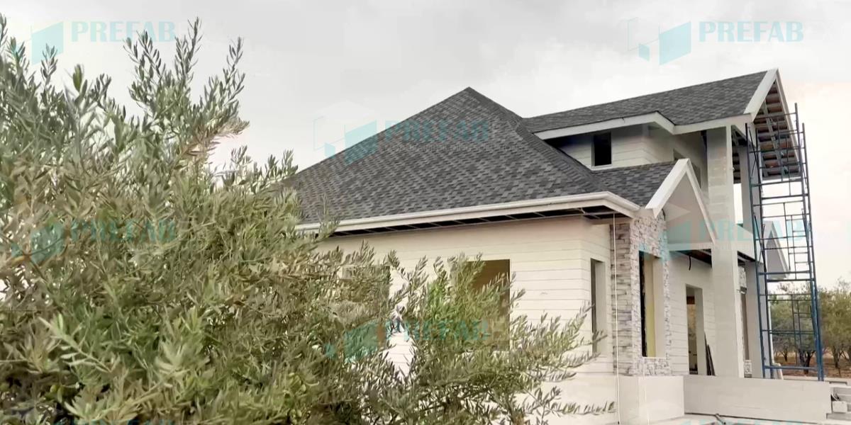 Modern Prefab Villas With Light Steel Frame Construction - Jordan