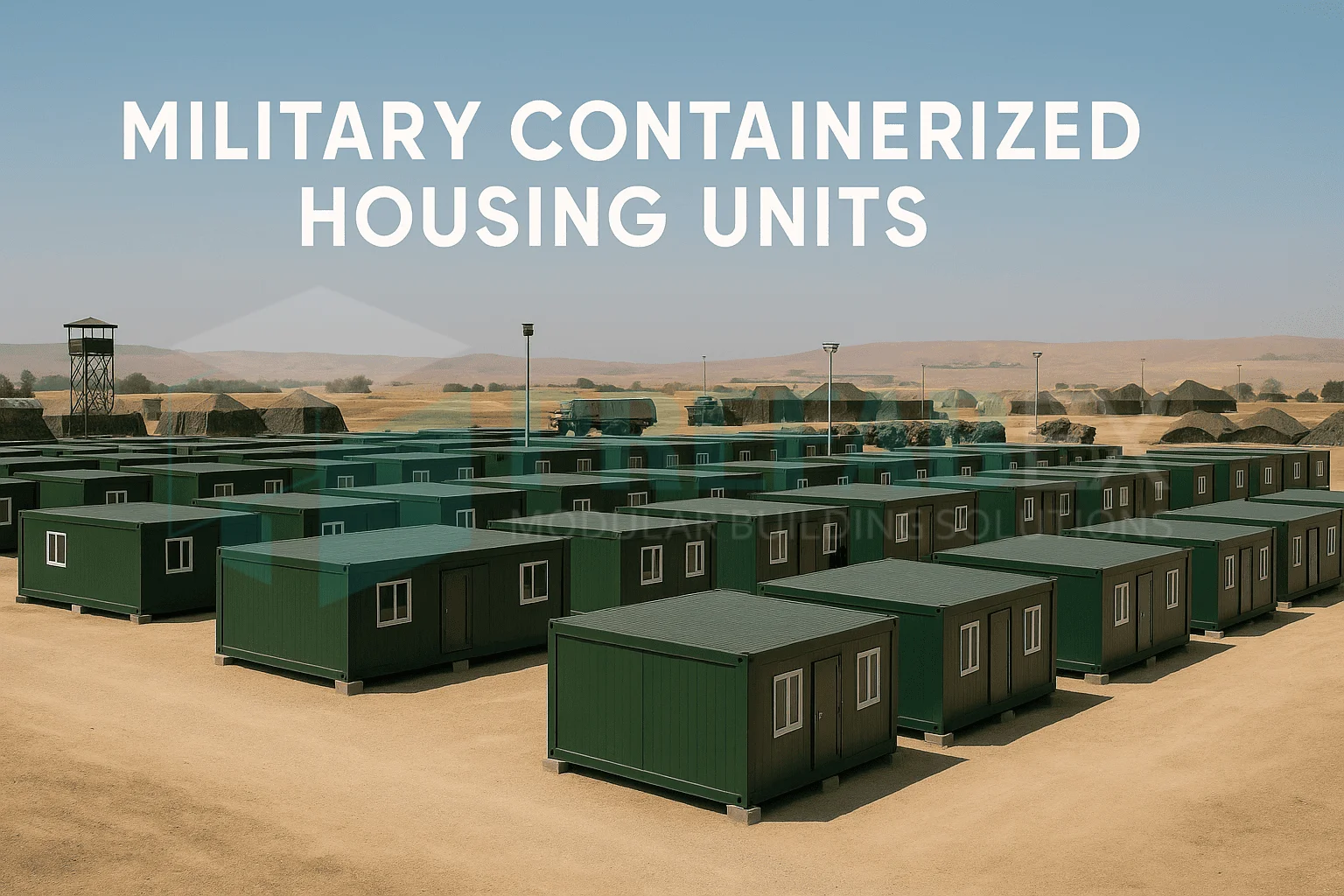 Military Containerized Housing Units (CHUs) | Army Housing Solutions