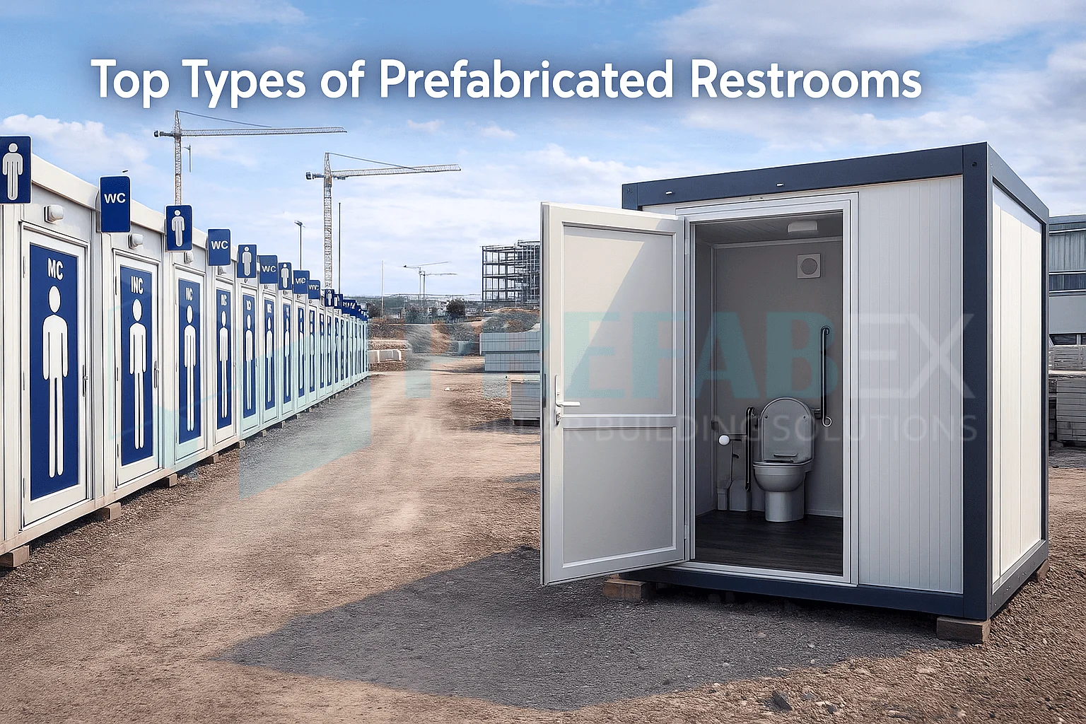 Top Types of Prefabricated Restrooms