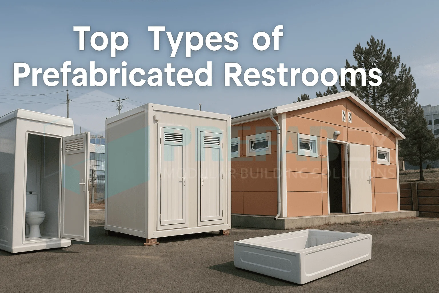 Top Types of Prefabricated Restrooms