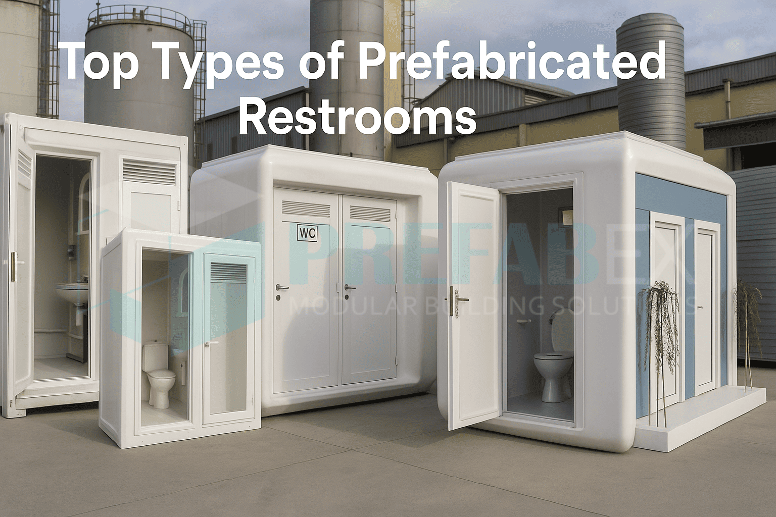 Top Types of Prefabricated Restrooms
