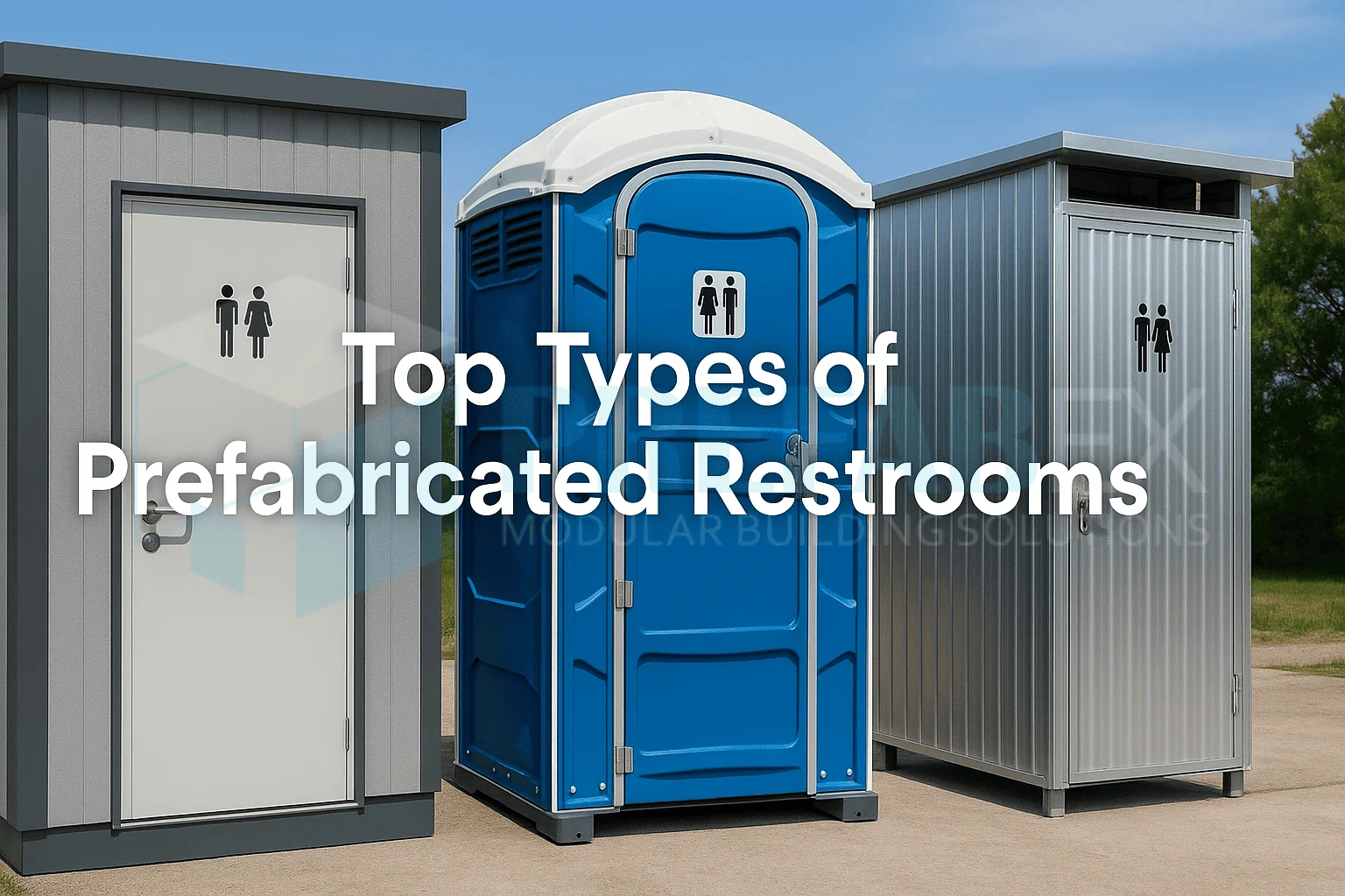 Top Types of Prefabricated Restrooms