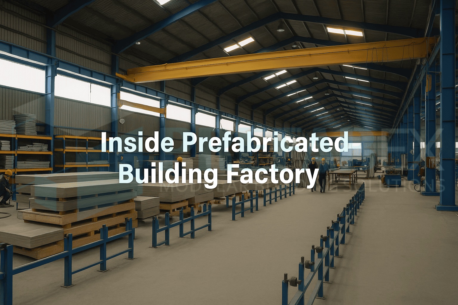 Inside a Prefabricated Building Factory: What Happens Off-Site?