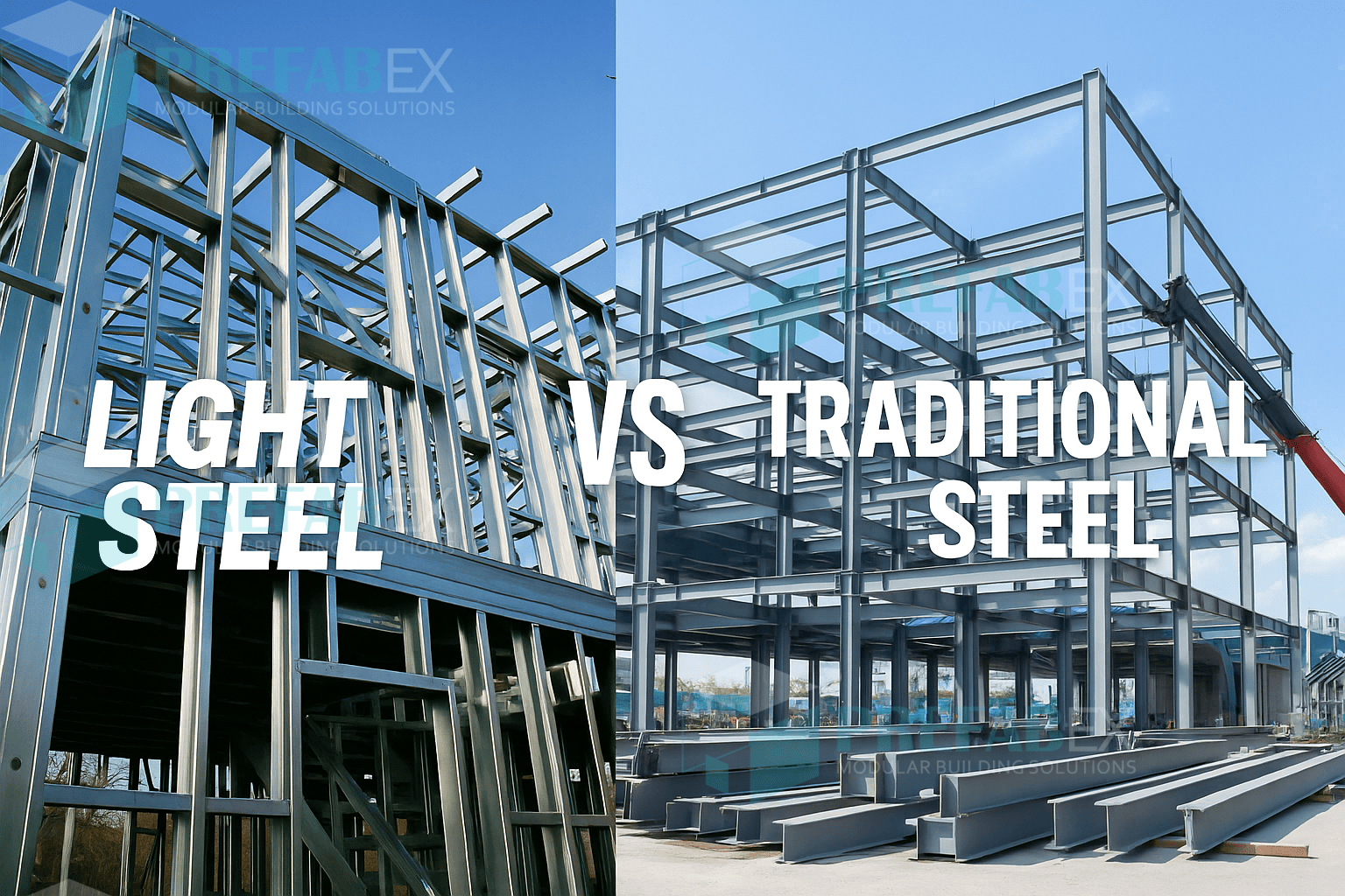 Light Steel vs Traditional Steel: What’s the Difference?