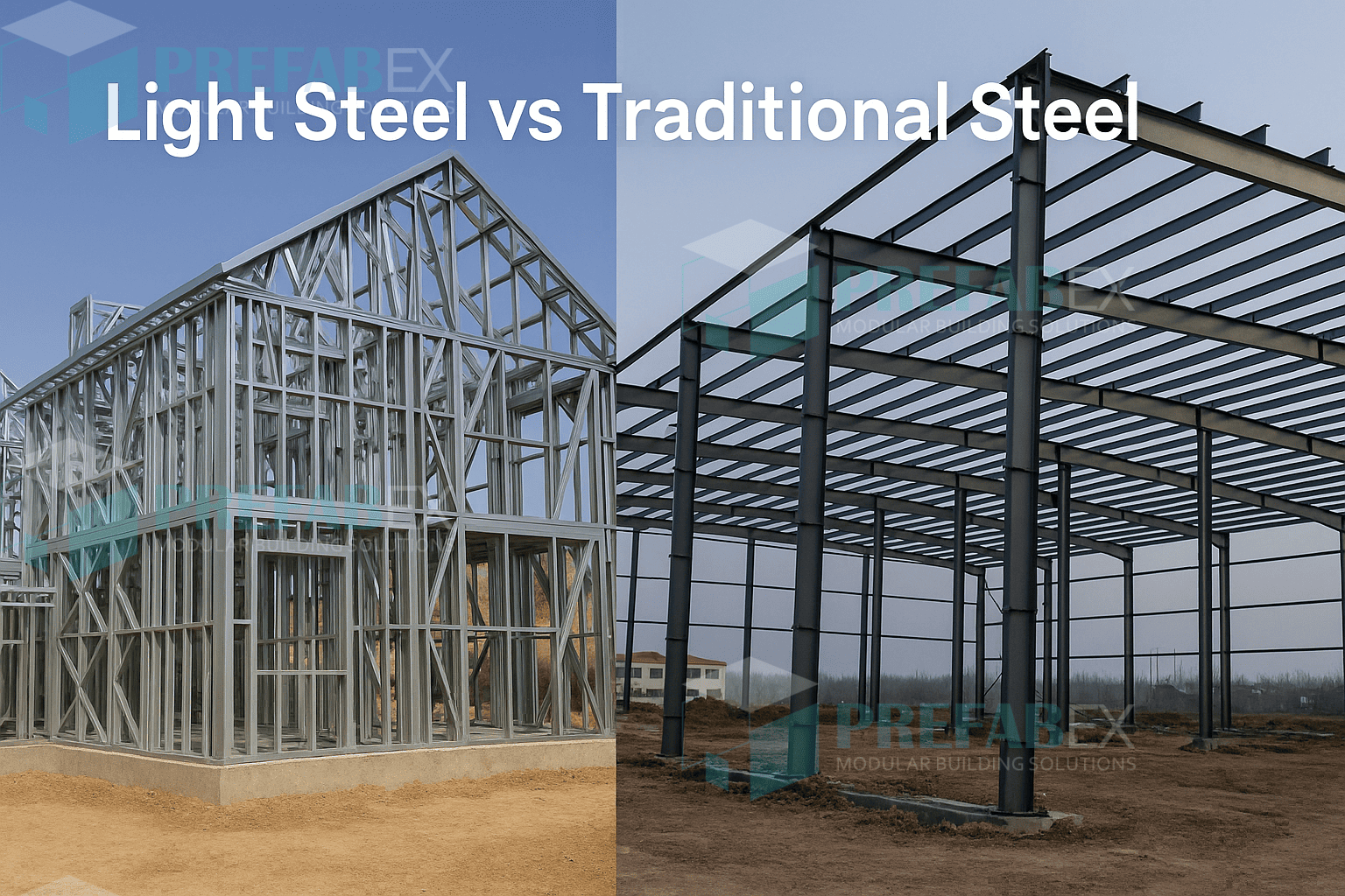Light Steel vs Traditional Steel: What’s the Difference?