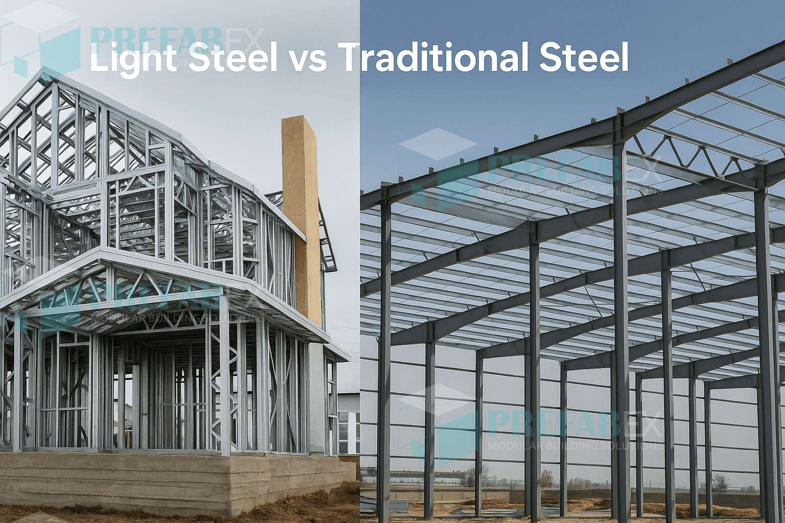 Light Steel vs Traditional Steel: What’s the Difference?
