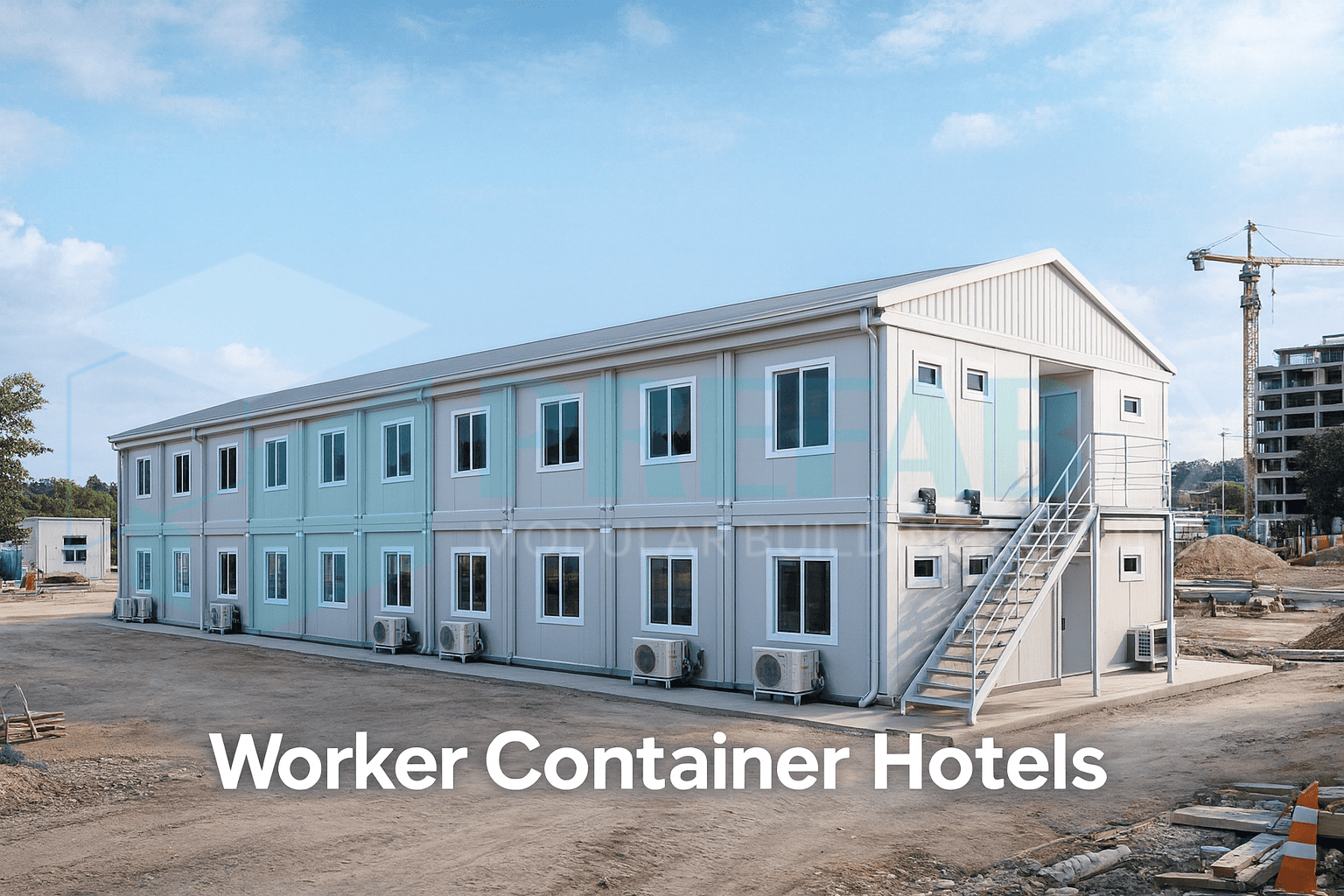 Worker Container Hotels | Hotel Accommodation Container for Workeforce
