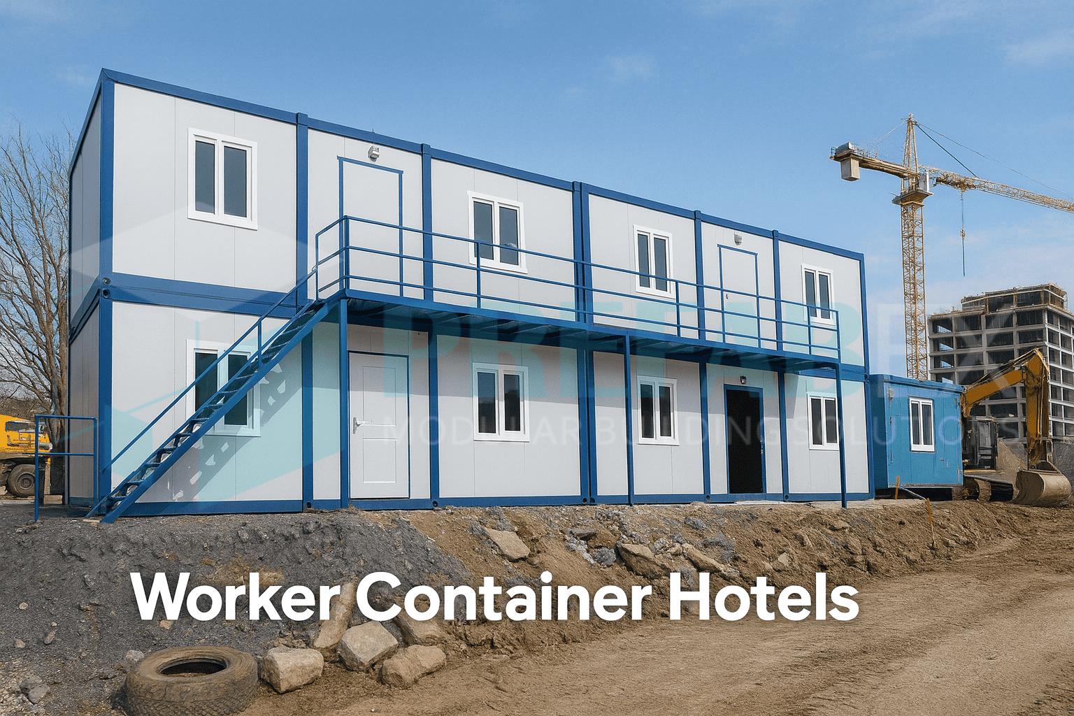 Worker Container Hotels | Hotel Accommodation Container for Workeforce