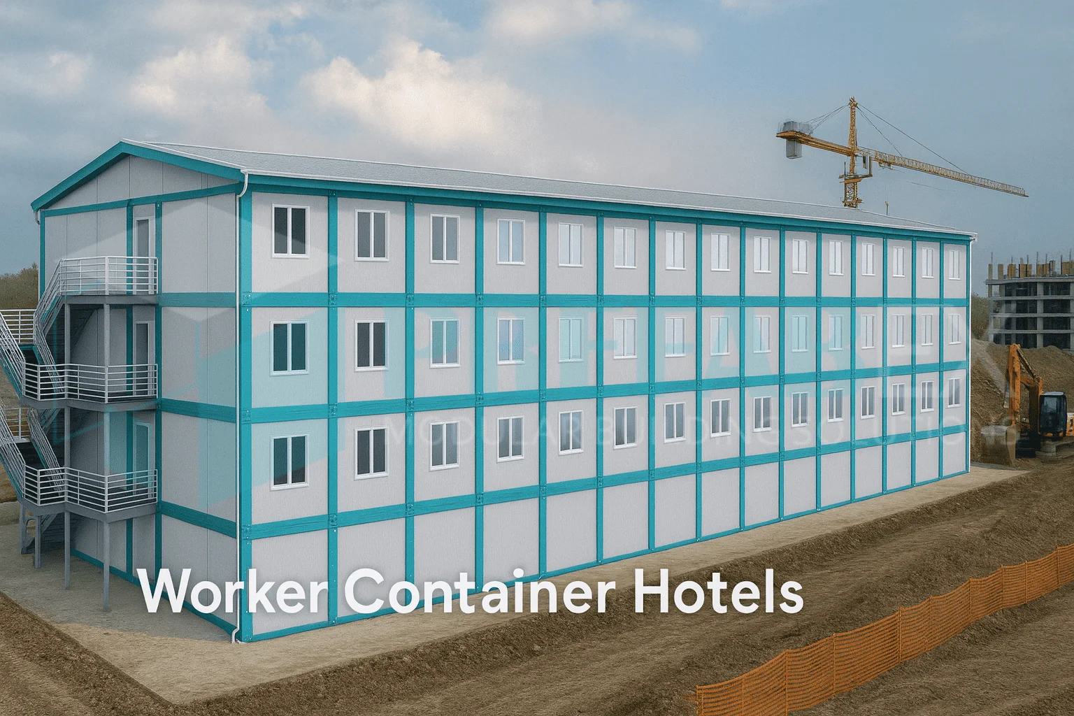Worker Container Hotels | Hotel Accommodation Container for Workeforce