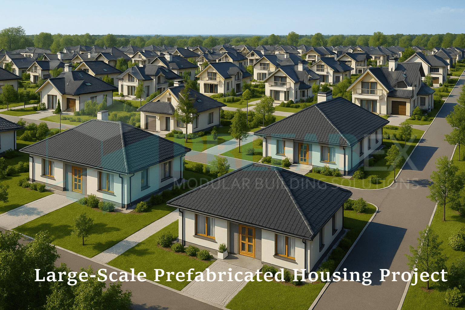 Large-Scale Prefabricated Housing Projects