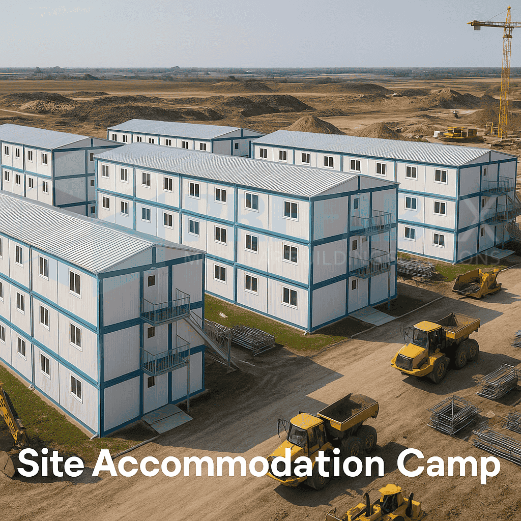How to Build a Site Accommodation Camp Using Modular Buildings