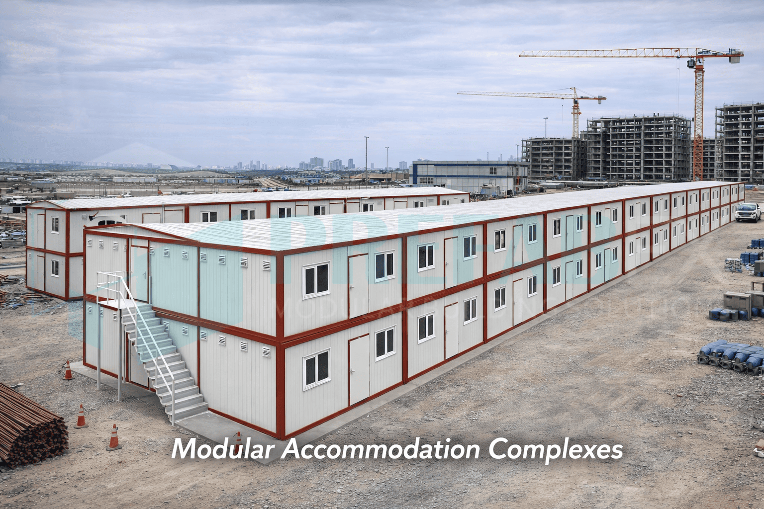 Modular Accommodation Complexes for Students and Workers Housing