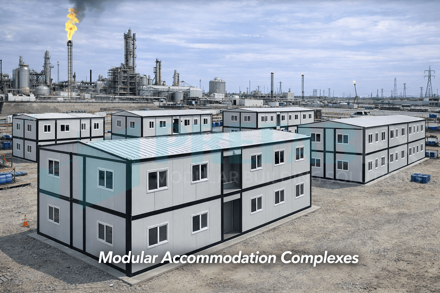 Modular Accommodation Complexes for Students and Workers Housing