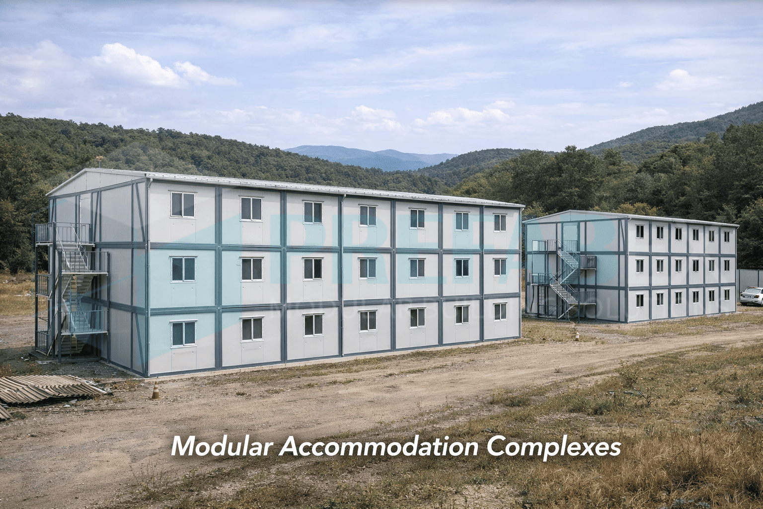 Modular Accommodation Complexes for Students and Workers Housing