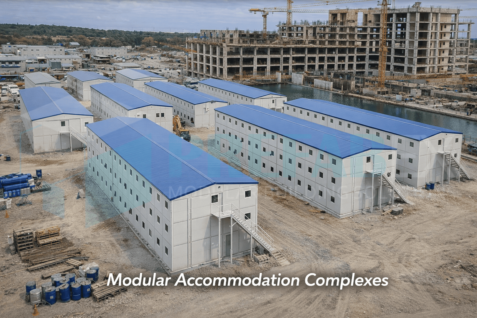 Modular Accommodation Complexes for Students and Workers Housing
