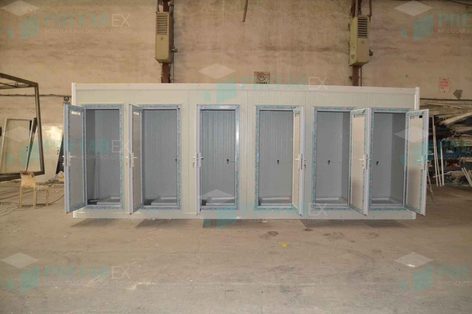 Construction Site Toilets Through Sanitary Cabins: Hygienic & Durable ...