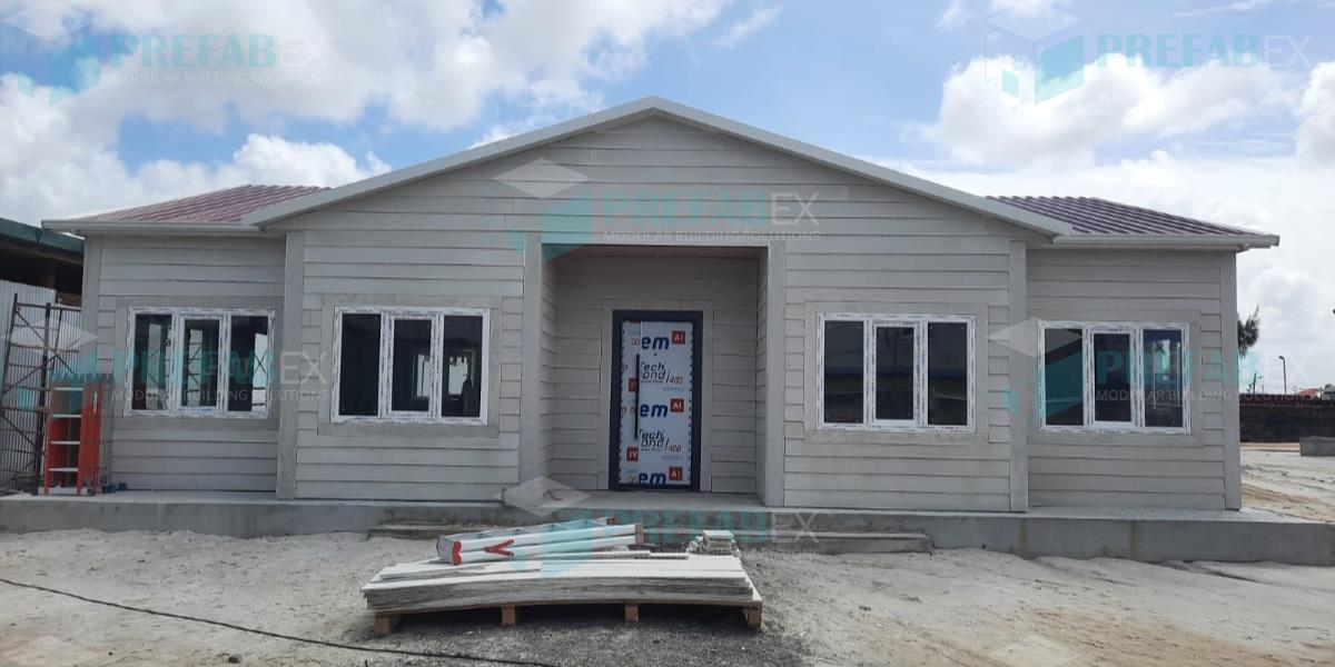 2 Modular Homes and 3 Steel Frame Houses in Guyana | 5 Prefabricated Houses