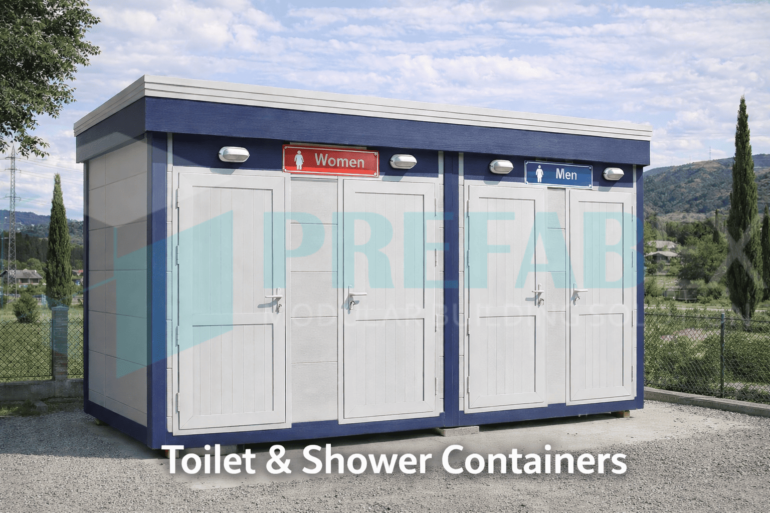 Toilet & Shower Containers (Sanitary Units)