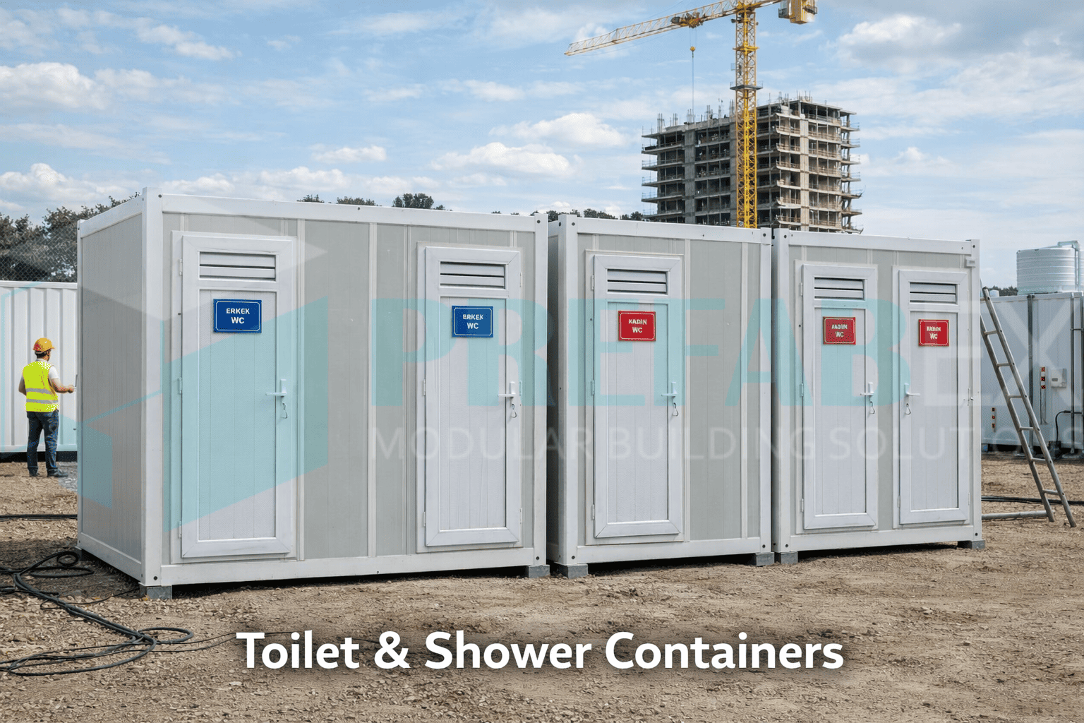Toilet & Shower Containers (Sanitary Units)