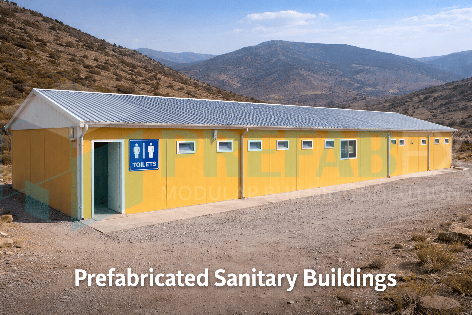 Prefabricated Sanitary Buildings | Modular Toilet & Shower Structures ...