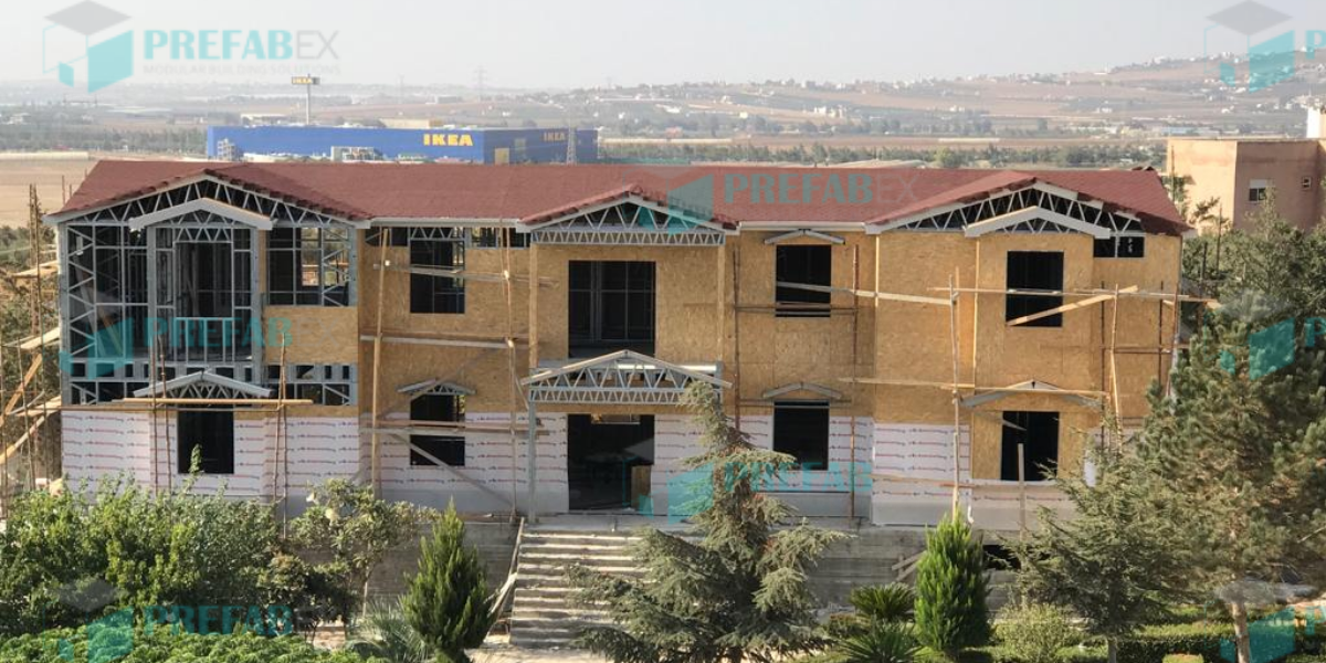 Assembling and installing prefab and modular building