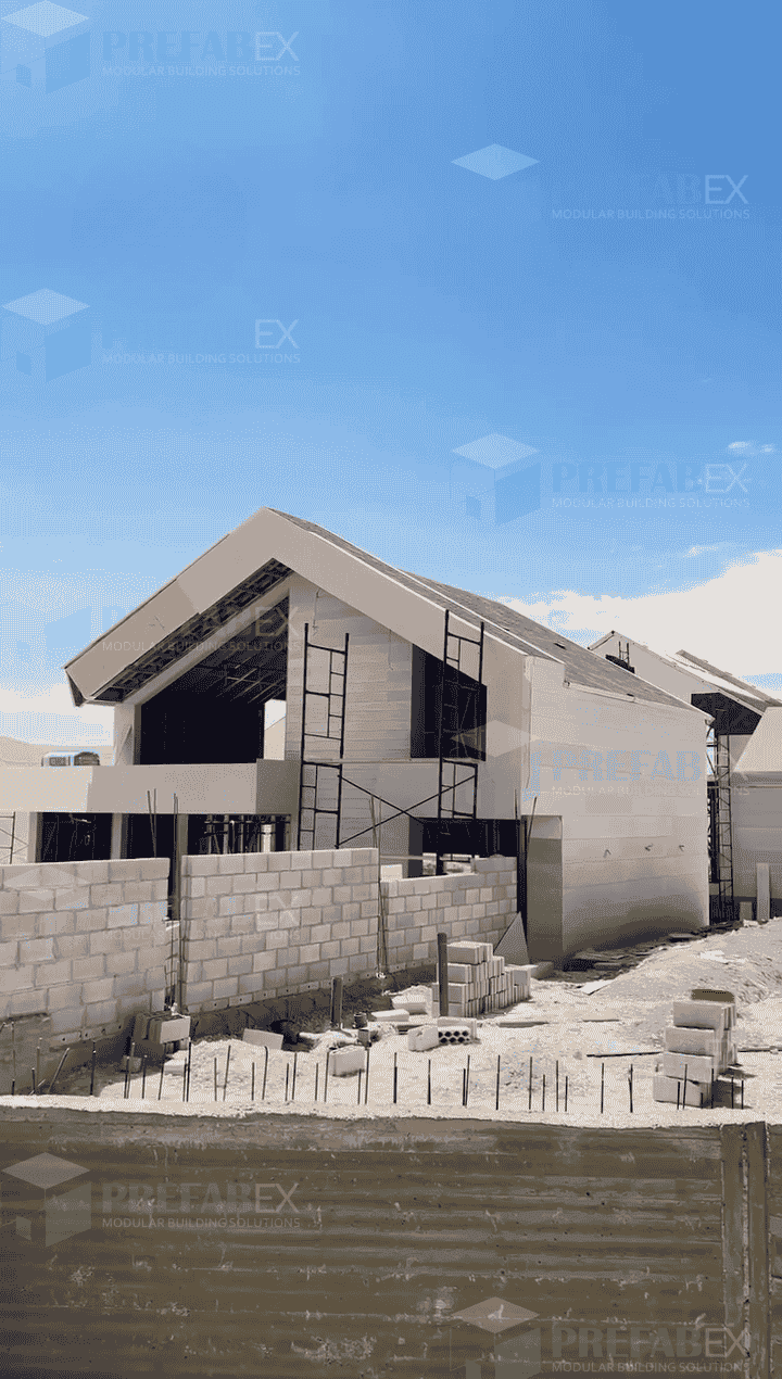 Modern Steel-Frame Resort Homes in Joradan | Prefab Resort Houses