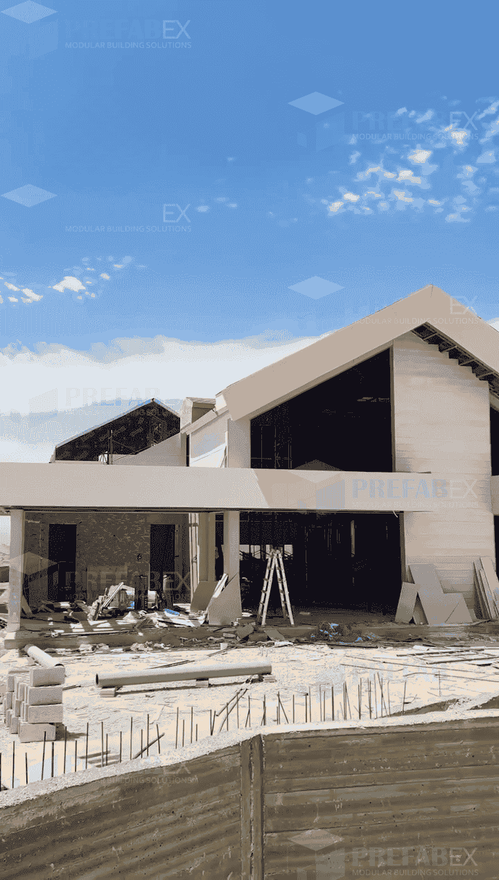 Modern Steel-Frame Resort Homes in Joradan | Prefab Resort Houses
