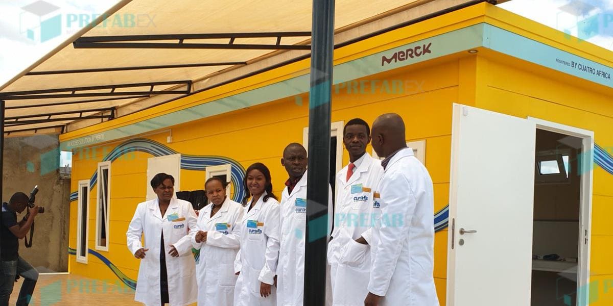 Modular Buildings For Portable Clinics in Kenya