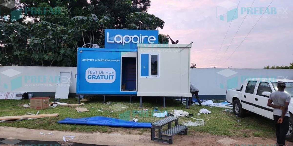 Prefab Medical Clinic Container | Portable Containers in Ivory Coast