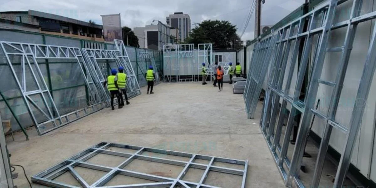 Steel Office Building in Ivory Coast | Prefab | Find Modern Metal ...