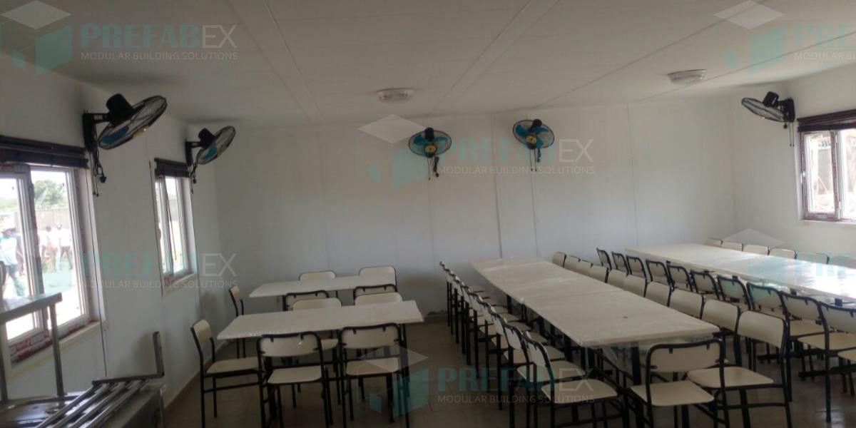 Modular dining hall | Canteens | Prefabricated | Cafeteria