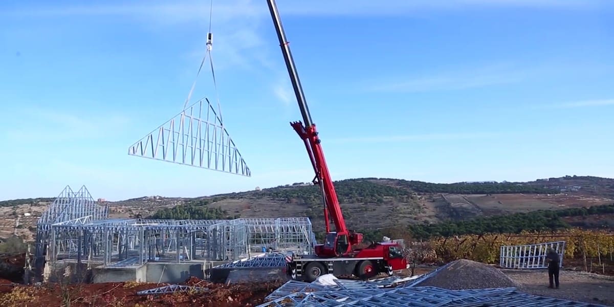 Light Steel Frame Home | Modular | Steel Frame Houses in Jordan