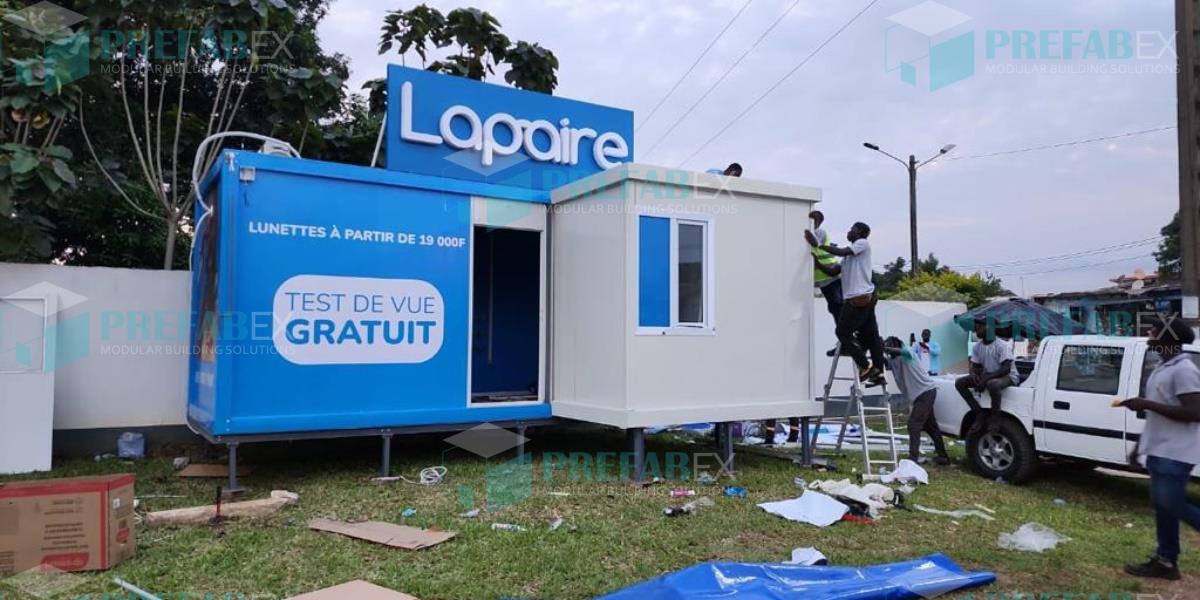 Prefab Medical Clinic Container | Portable Containers in Ivory Coast