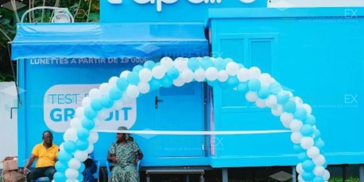 Prefab Medical Clinic Container | Portable Containers in Ivory Coast